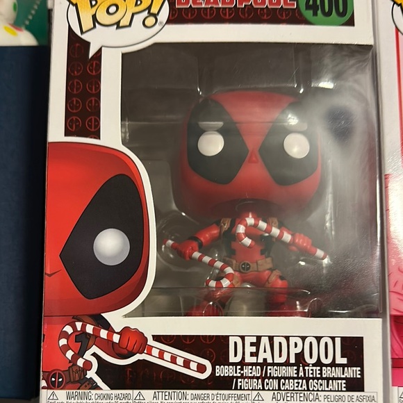 Funko | Other | Funko Pop Deadpool With Candy Cane Bobblehead | Poshmark